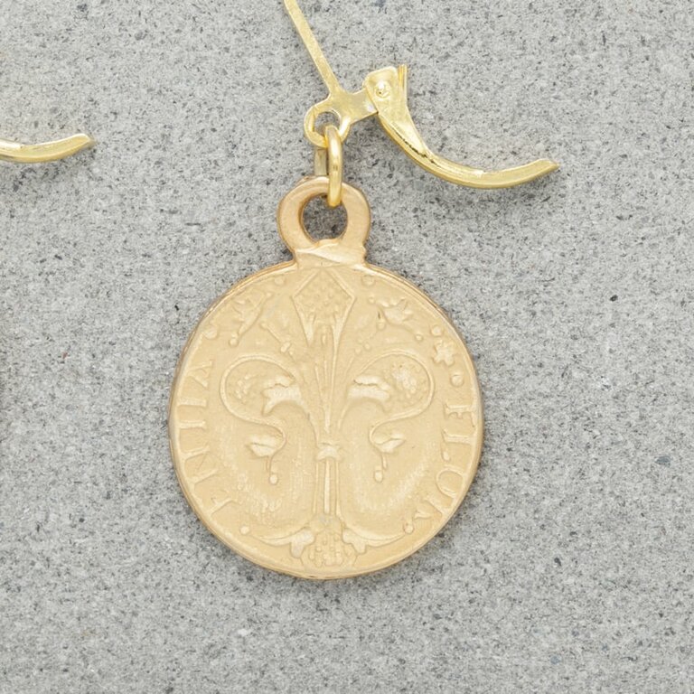Golden Florin Earrings | Shop Online | BeCulture
